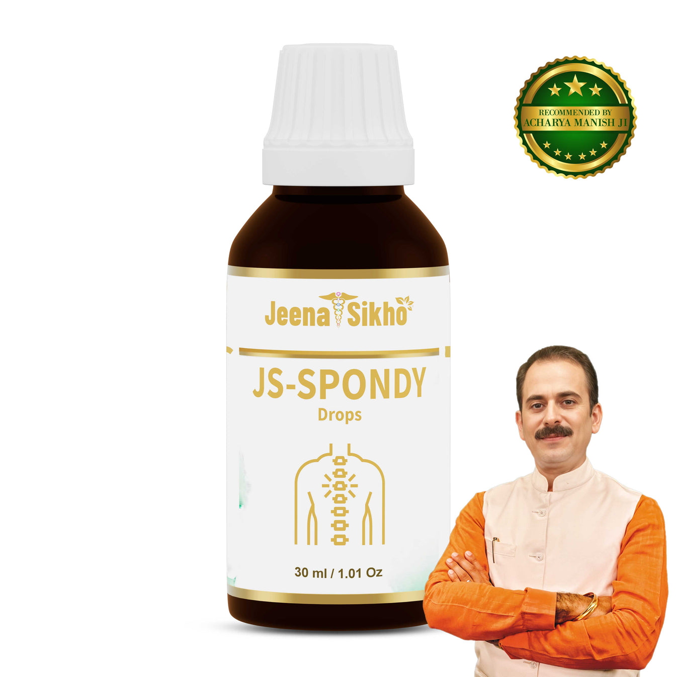 JS-Spondy Cervical Care Drops for Spondylosis Care