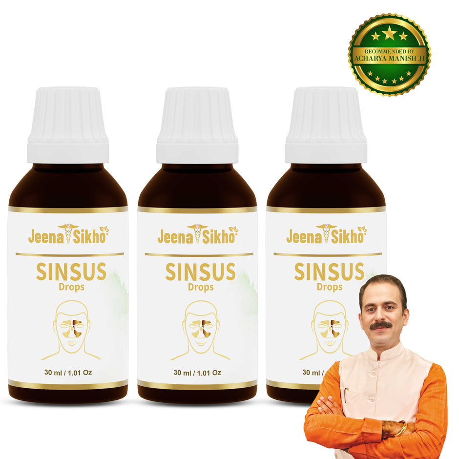 Homeopathic Sinus Drops for Natural Sinusitis Relief
