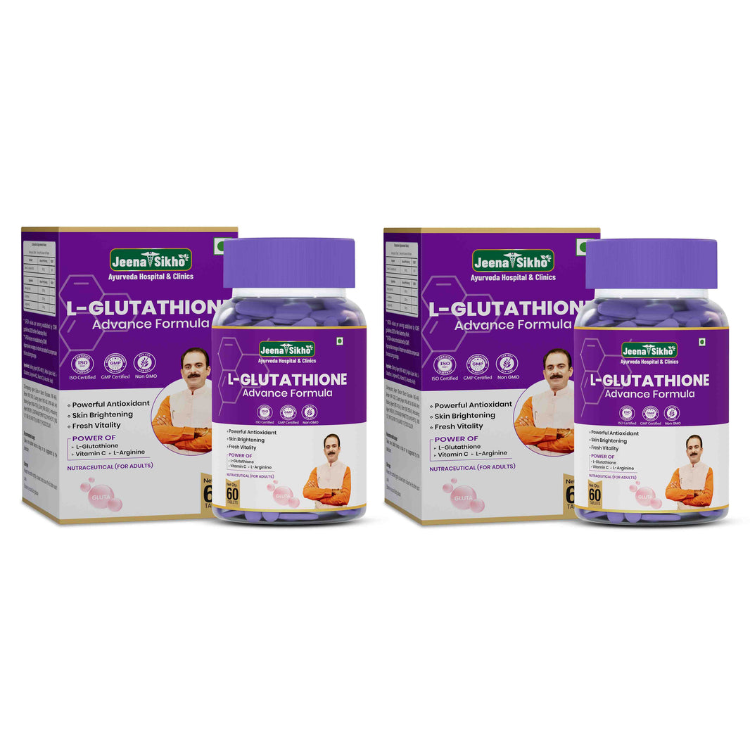 L-Glutathione Tablets for Skin Glow & Detox